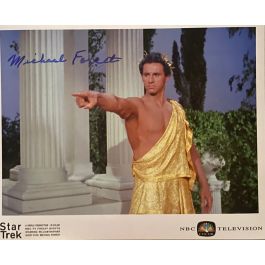 Michael Forest Star Trek TOS signed 8x10 Photo #16